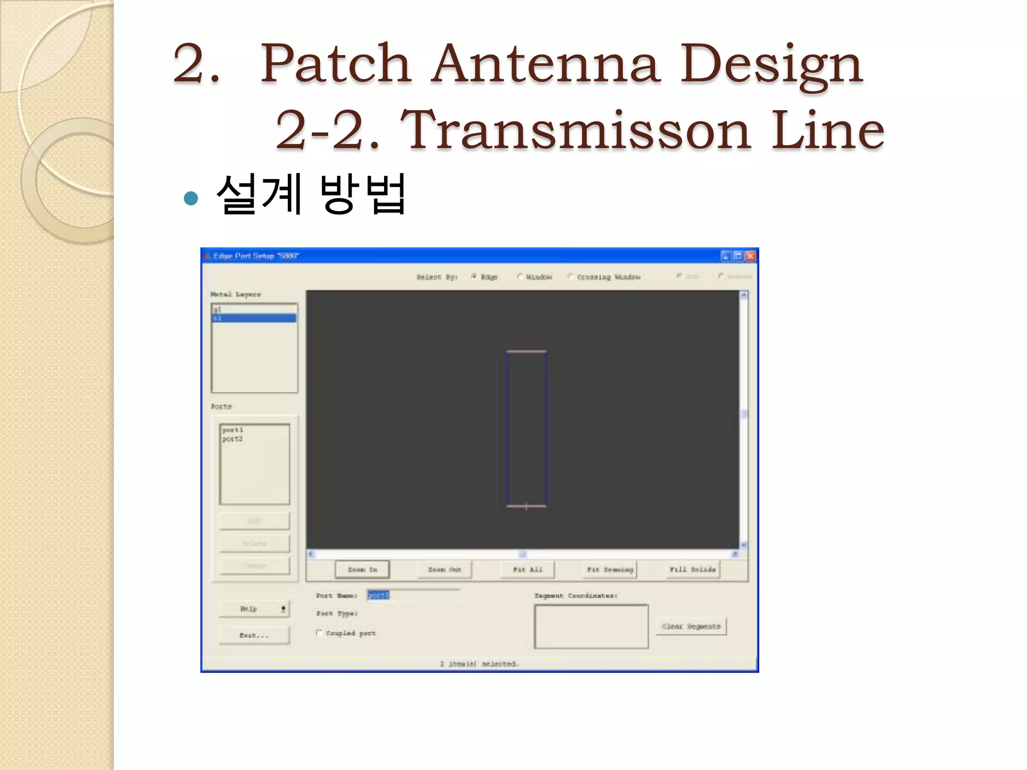 Microstrip Patch Antenna Design by Lim and Oh | PPTX