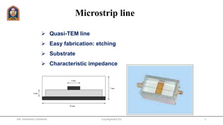 Microstrip TL 1st 3 | PPTX