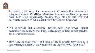 Microstrip TL 1st 3 | PPTX