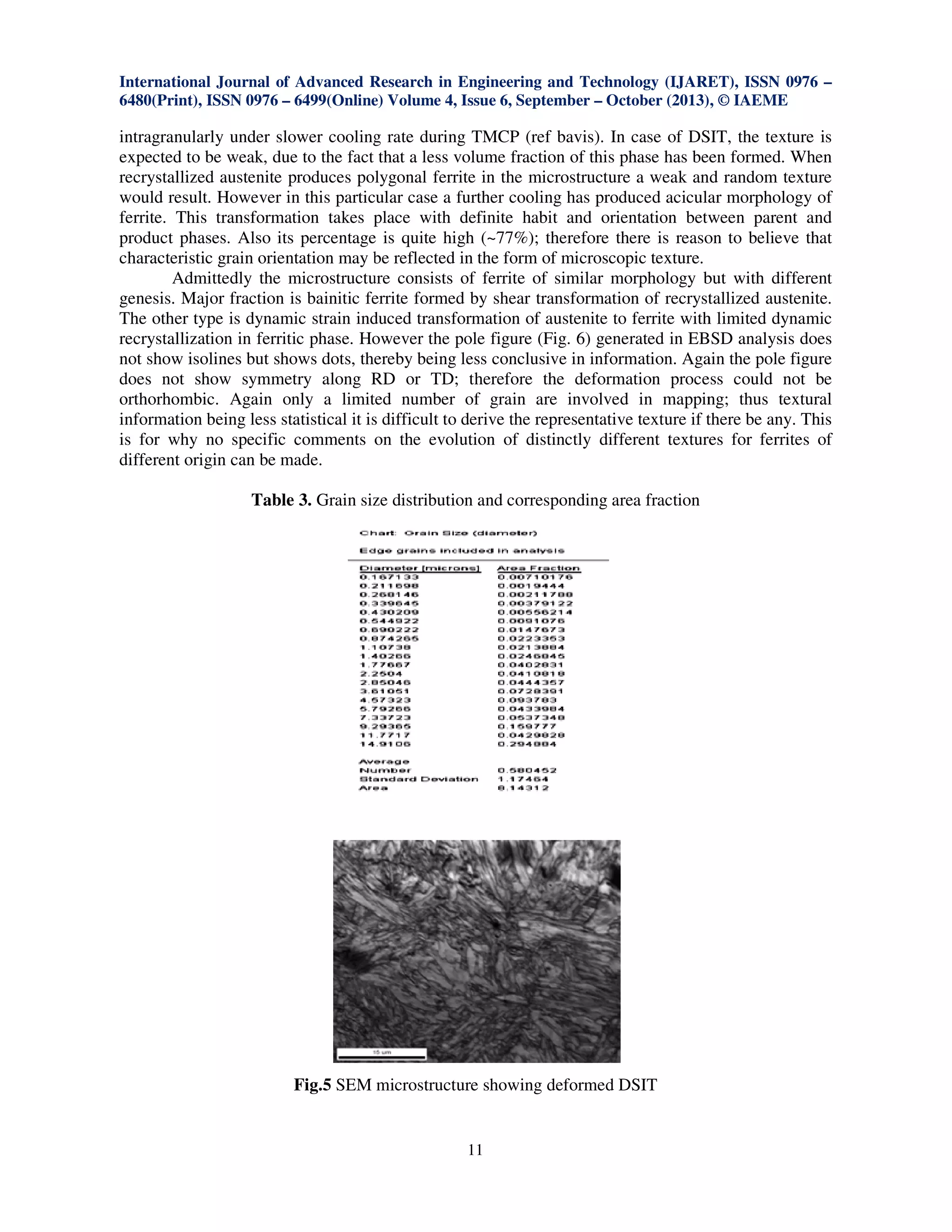Microstructural characterization and elastoplastic behaviour of high strengt | PDF