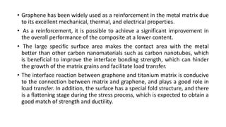 Microstructure and Properties of Titanium Matrix Composites ...