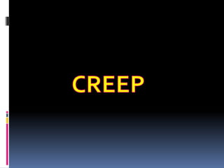 Microstructure design of steel for high creep resistance | PPTX