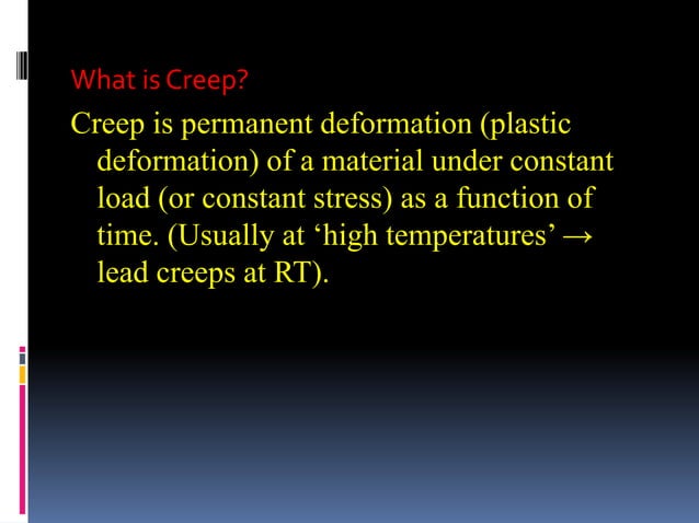 Microstructure Design Of Steel For High Creep Resistance Ppt