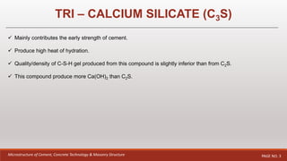 Microstructure of cements it's types.pptx