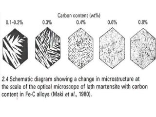 Medium Carbon Steel Microstructure