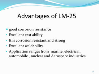 Microstructural study of lm-25 | PPSX