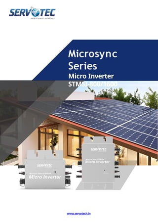 Microsync Ongrid Micro Inverter Catalouge.pptx | Free Download