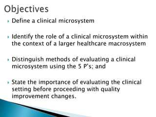 Microsystem analysis webinar_feb_21_2013[1] | PPT