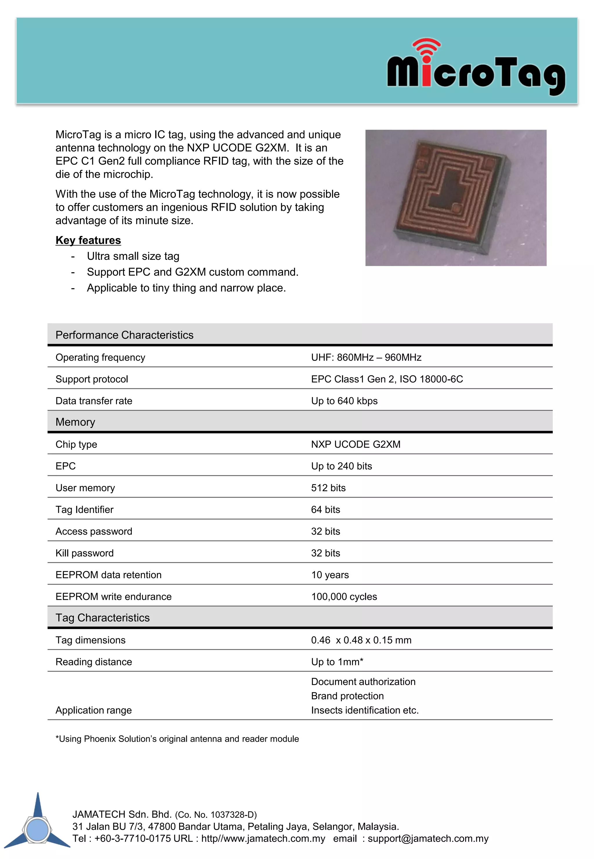 MicroTag Specification | PDF | Technology & Computing