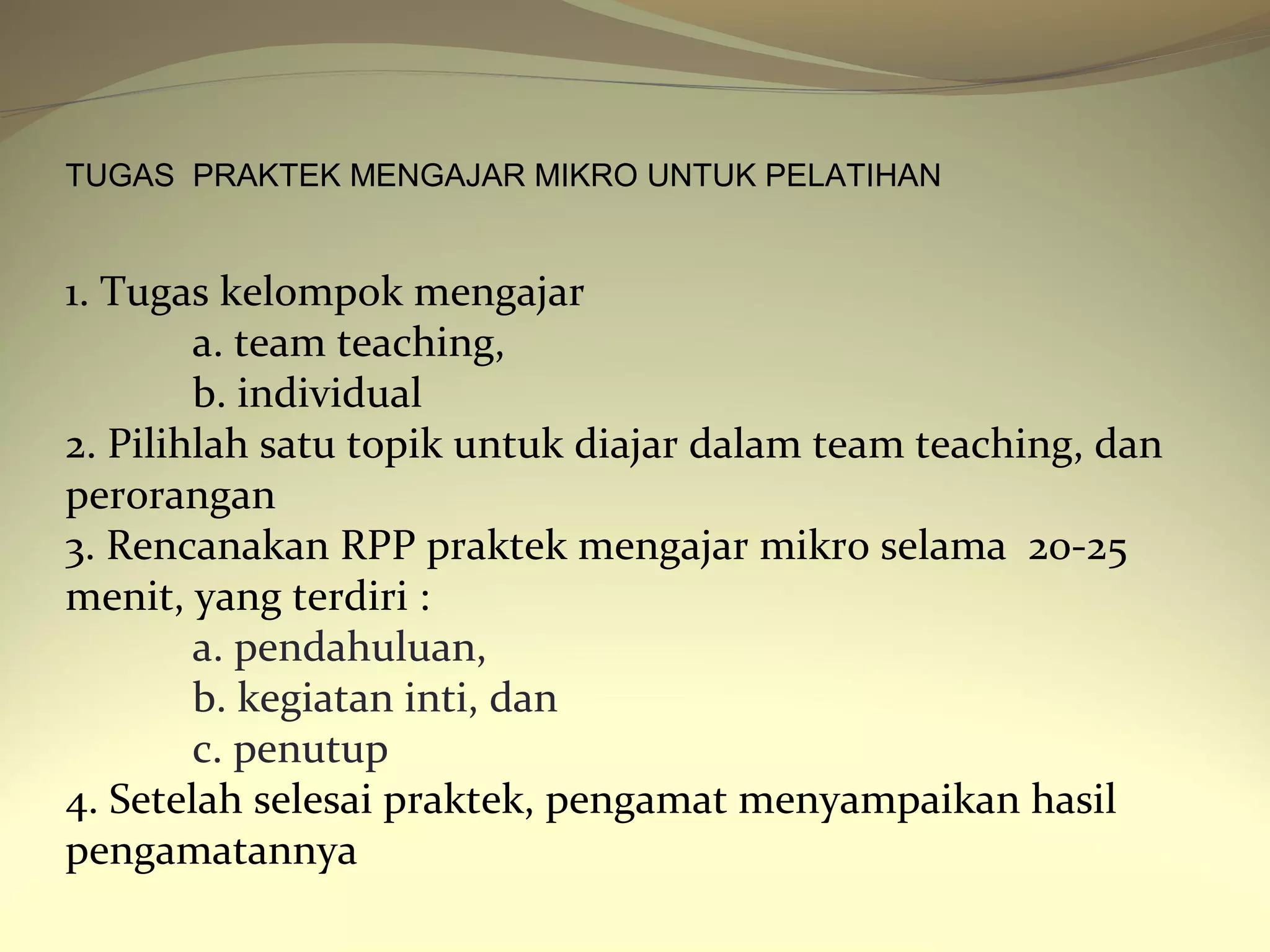 Pengertian Microteachingdan Pembelajaran | PPT