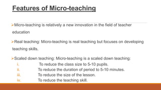 Microteaching | PPT