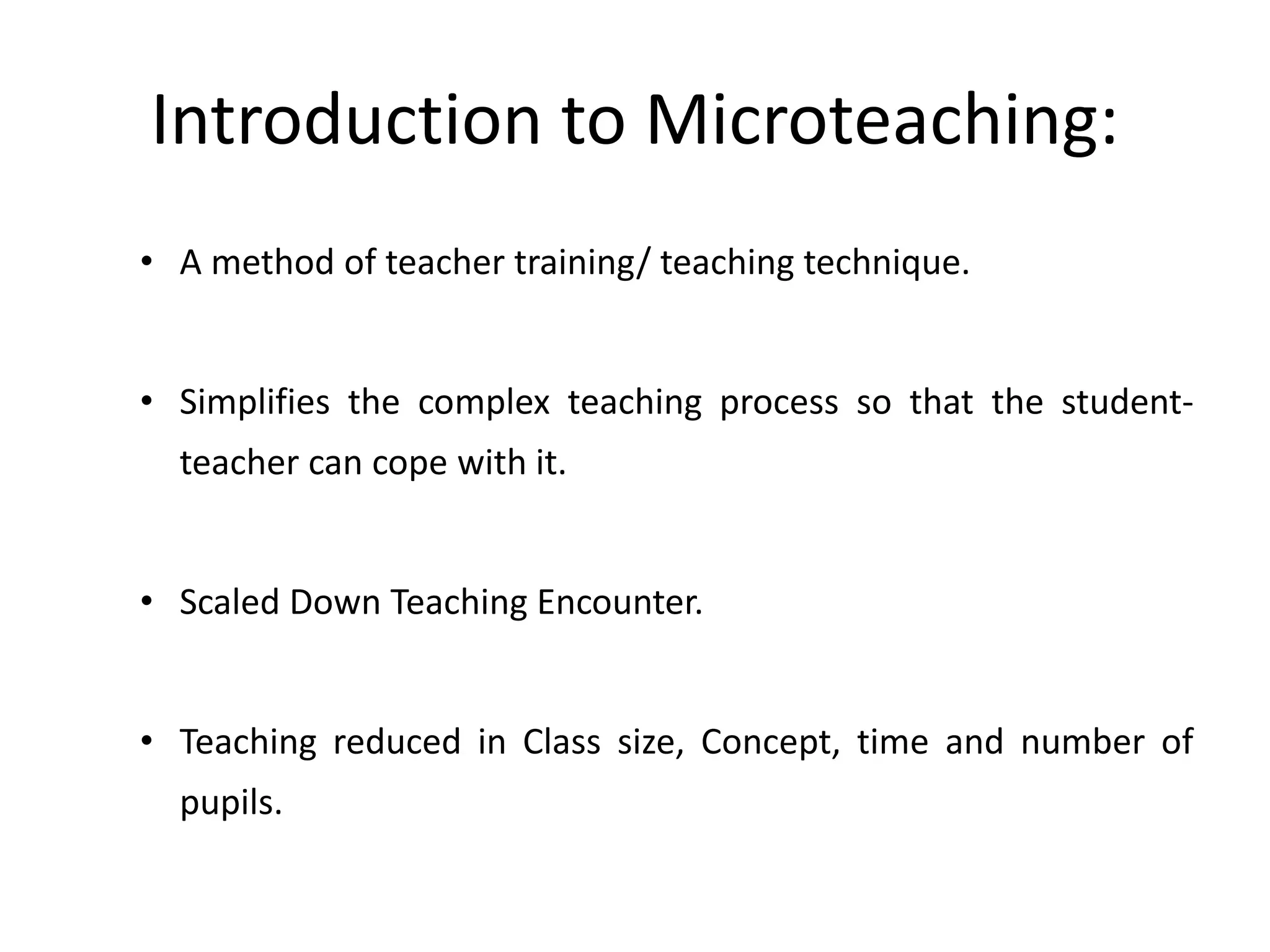 Micro teaching | PPTX
