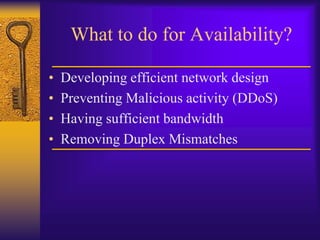 Network Security Goals | PPTX