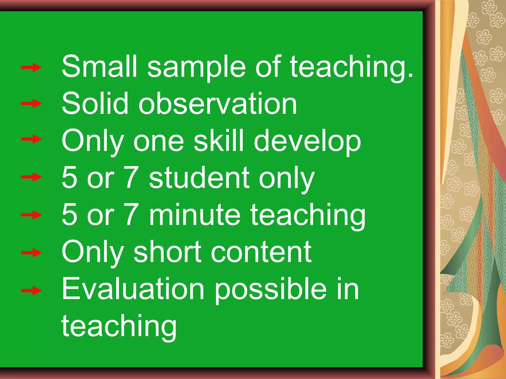 Micro teaching. | PPT