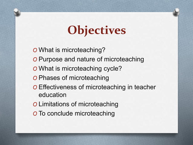 Microteaching | PPT
