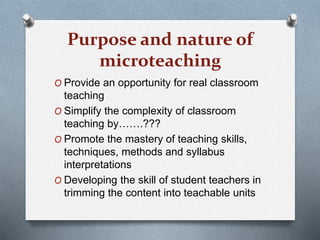 Microteaching | PPT