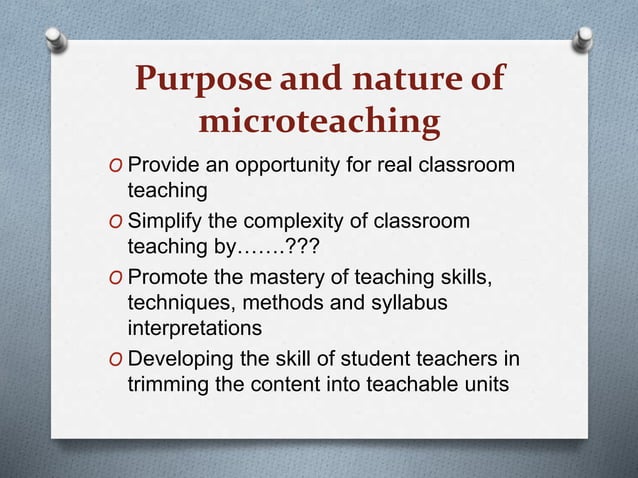 Microteaching | PPT