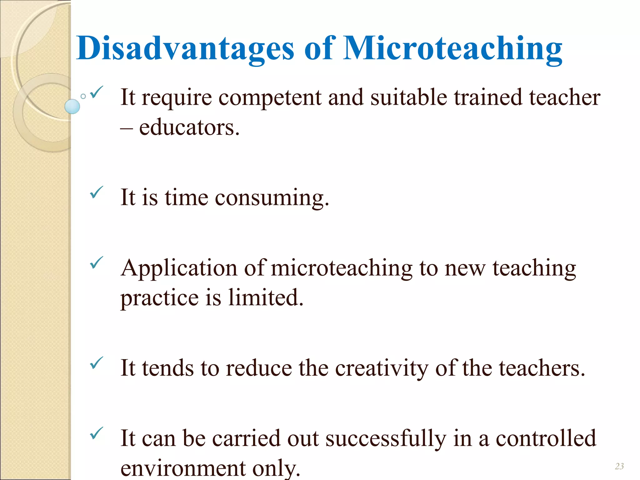 Microteaching | PPT