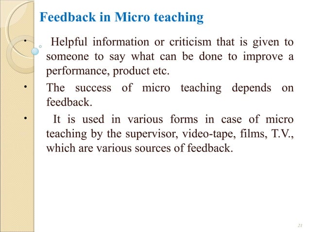 Microteaching | PPT | Homework and Study | Education