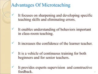 Microteaching | PPT
