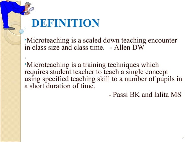 Microteaching | PPT | Homework and Study | Education