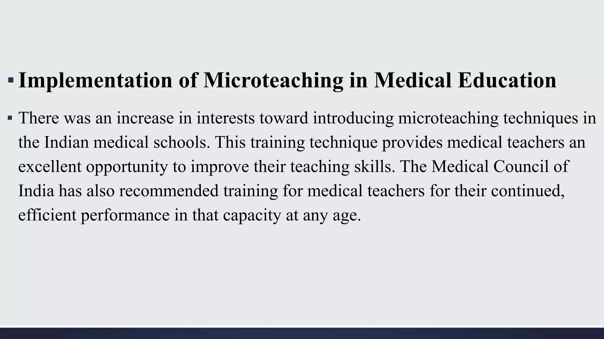 Microteaching | PPTX