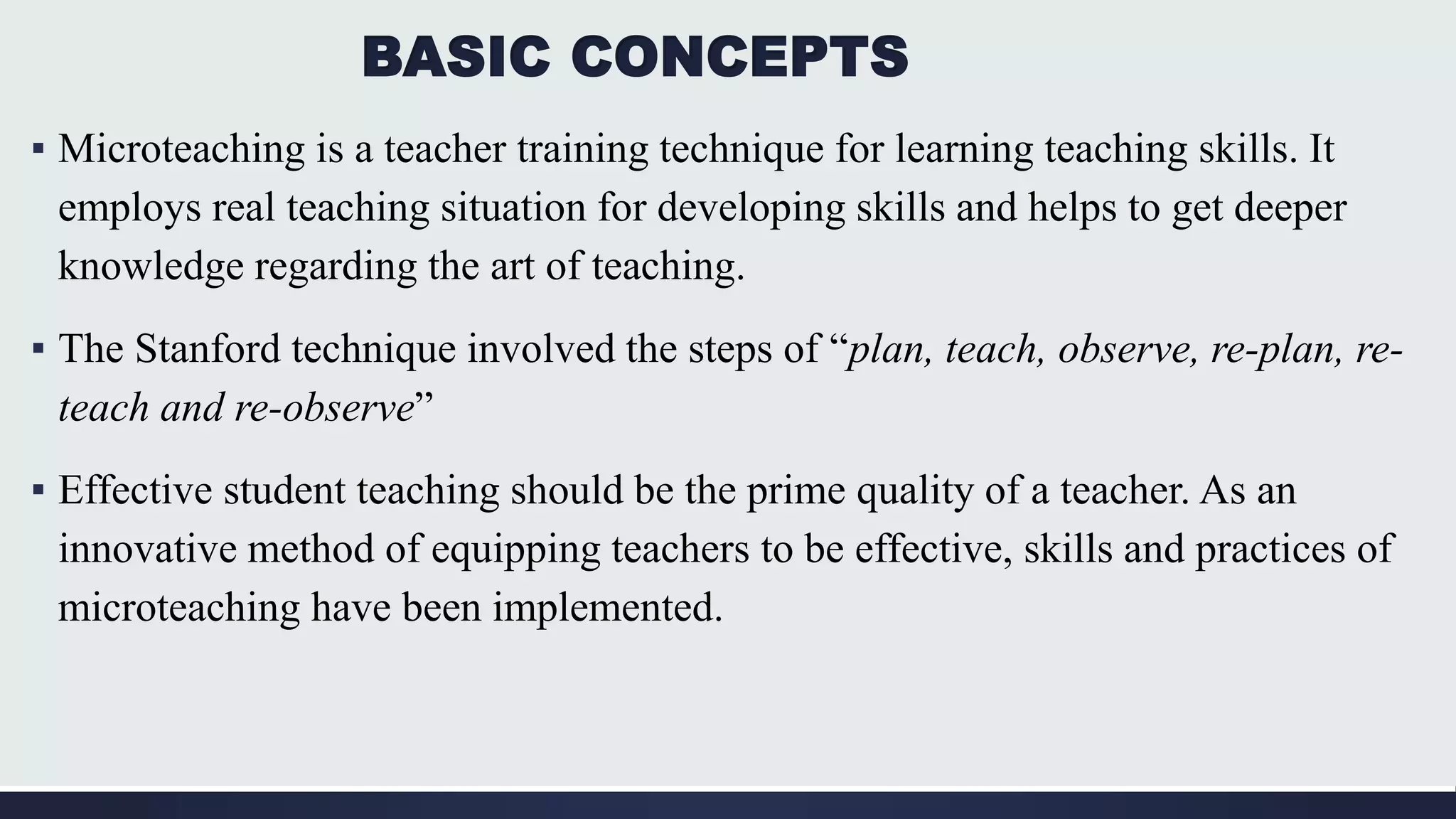 Microteaching | PPTX