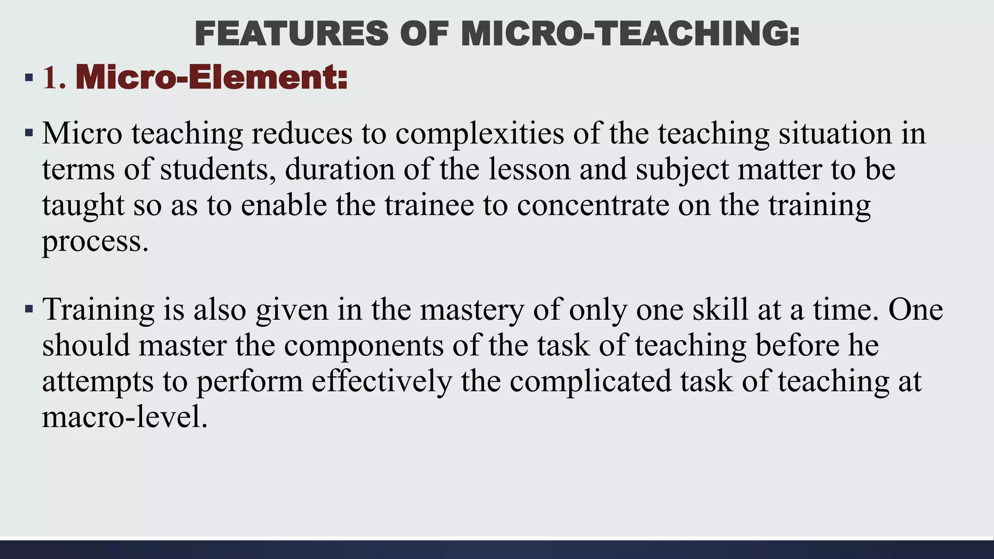 Microteaching | PPTX