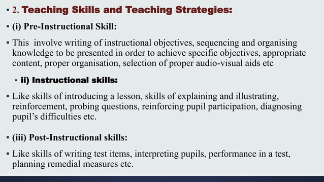 Microteaching | PPTX | Homework and Study | Education