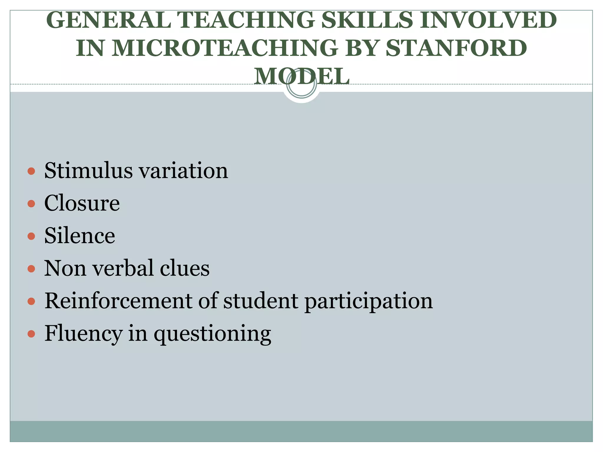 Micro teaching | PPTX