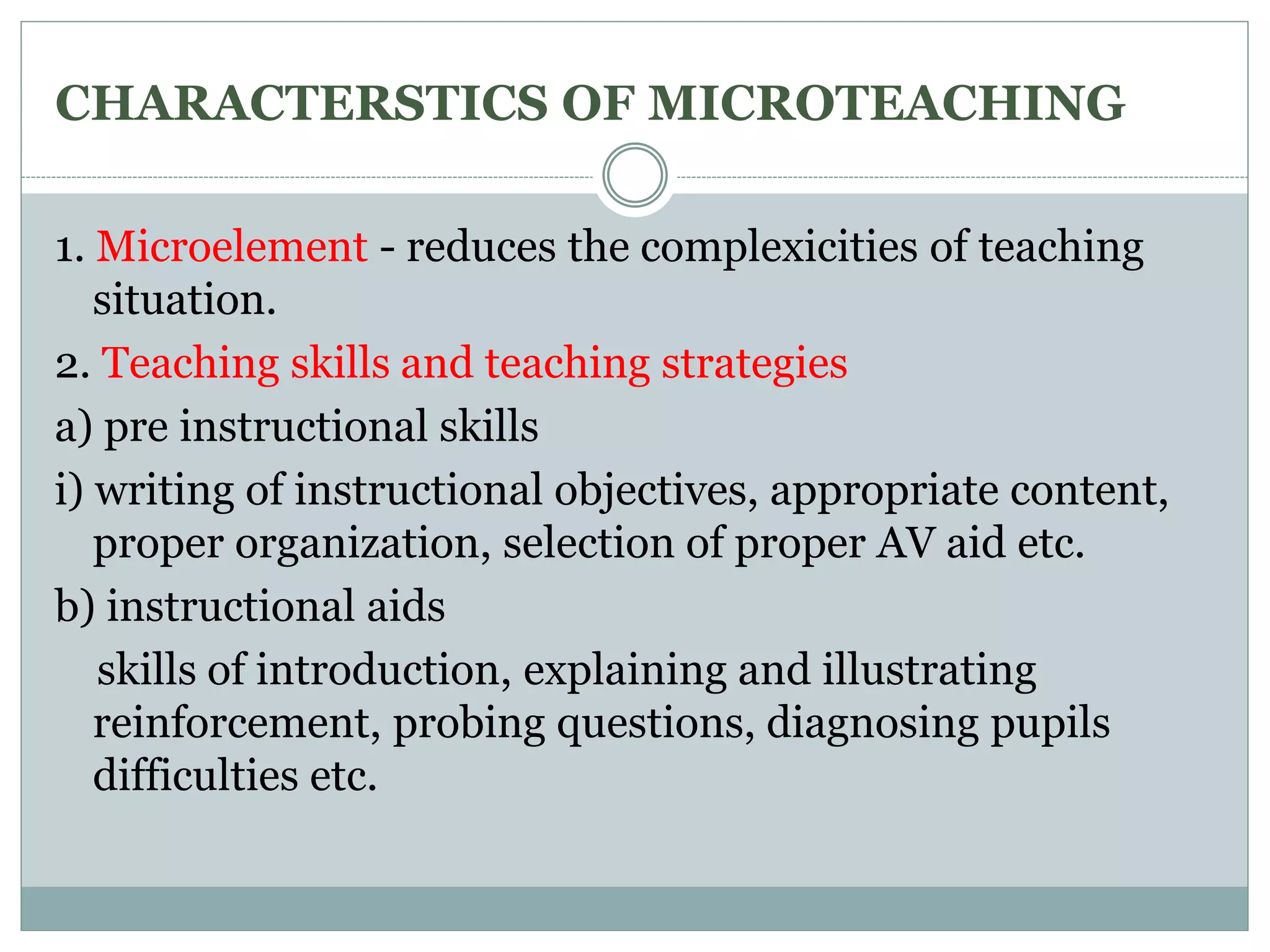 Micro teaching | PPTX