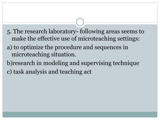 Micro teaching | PPTX