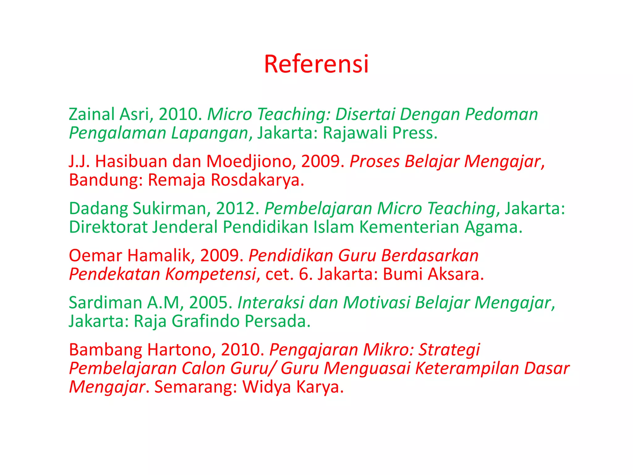 Micro Teaching Materi S1 | PPTX