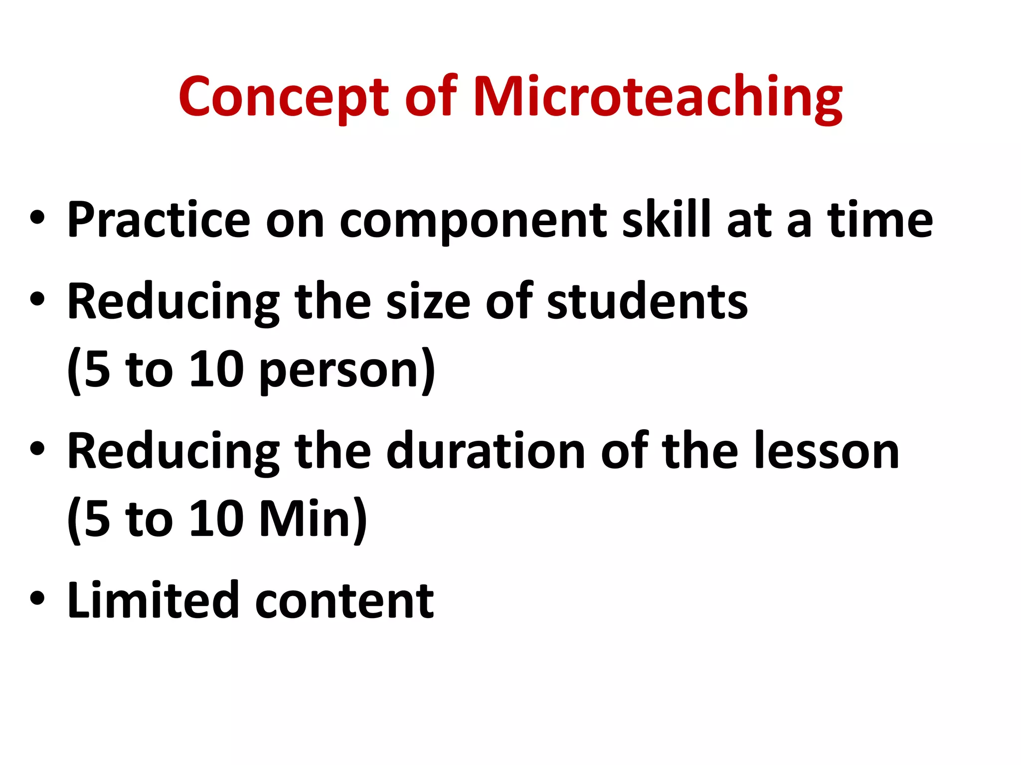 Micro Teaching | PPTX