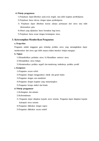 Micro teaching | DOC