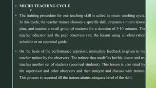 Microteaching | PPT
