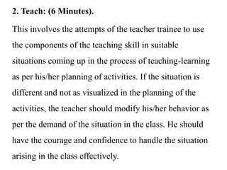 Microteaching | PPTX