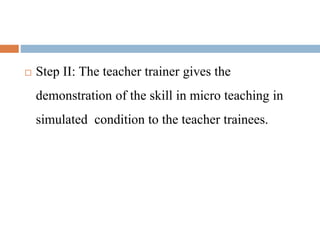 Micro teaching | PPTX