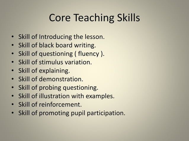 Micro Teaching - Teaching skills, micro teaching cycle, micro teaching ...