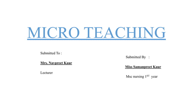 MICRO TEACHING.pptx