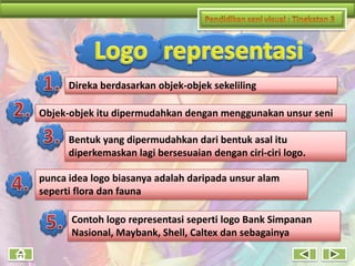 LOGO pendidikan seni visual tingkatan 3 | PPTX