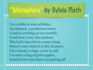 Lesson- Metaphors (ppt) | PPT