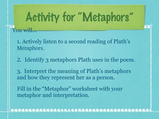 Lesson- Metaphors (ppt) | PPT