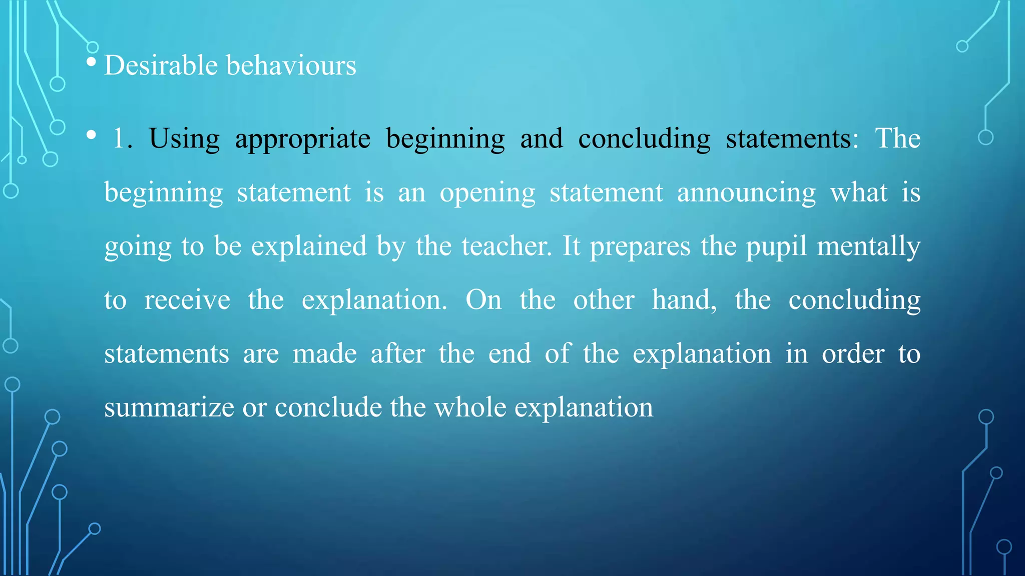 Microteaching skill of expalining | PPTX