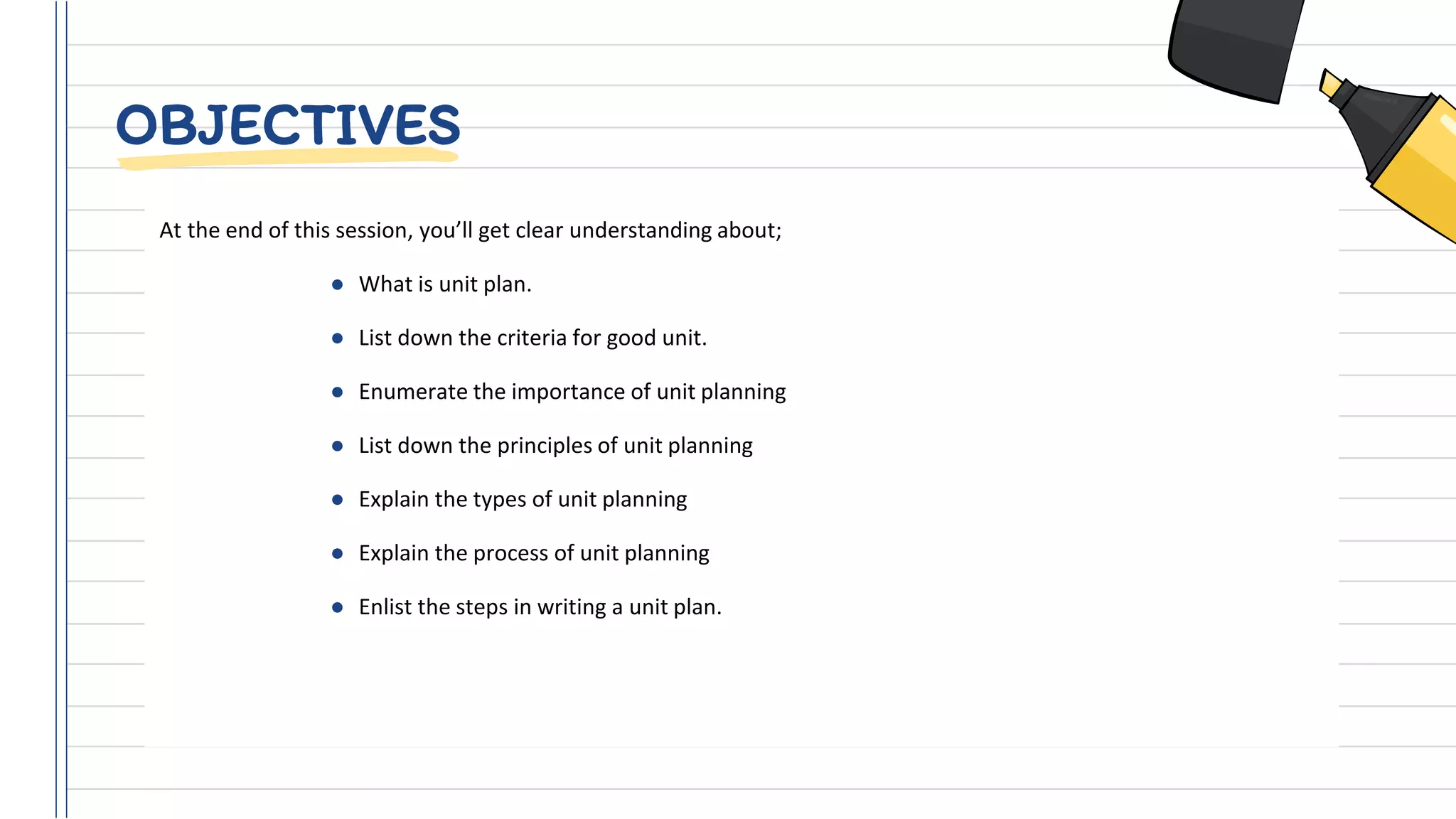 Unit Plan | Nursing Education | Juhin J | PDF