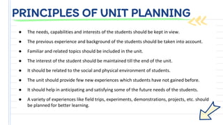Unit Plan | Nursing Education | Juhin J | PDF
