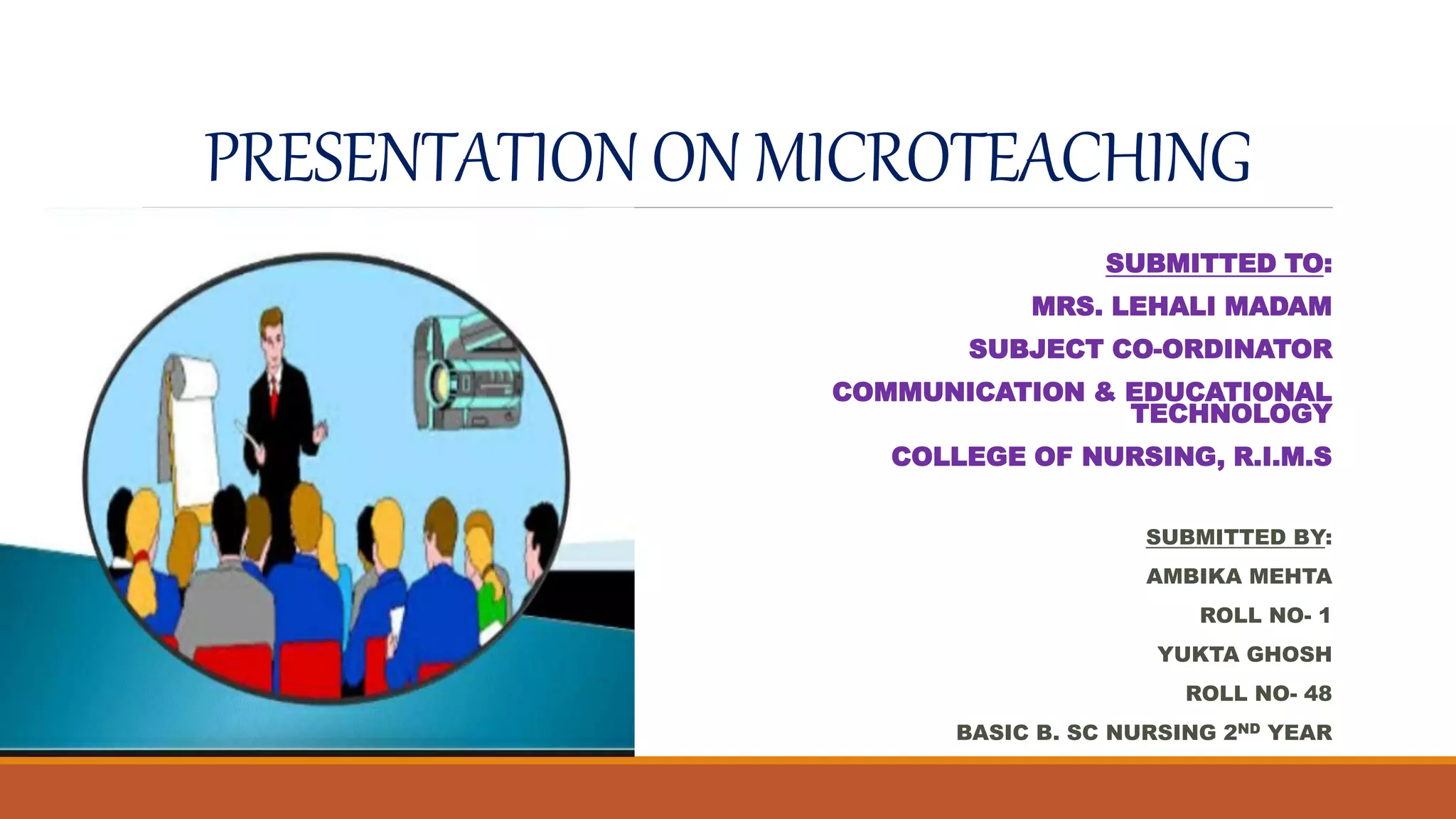 Microteaching (1) | PPT