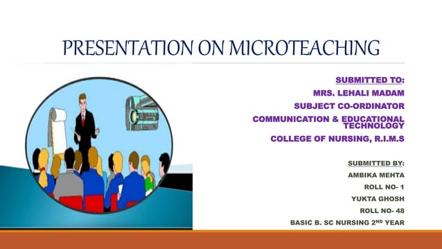 Microteaching (1) | PPT