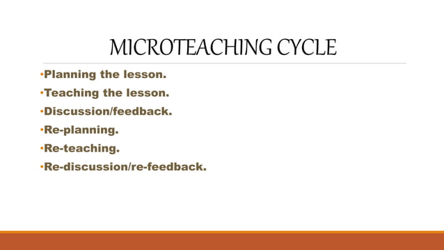 Microteaching (1) | PPT | Free Download