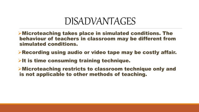 Microteaching (1) | PPT